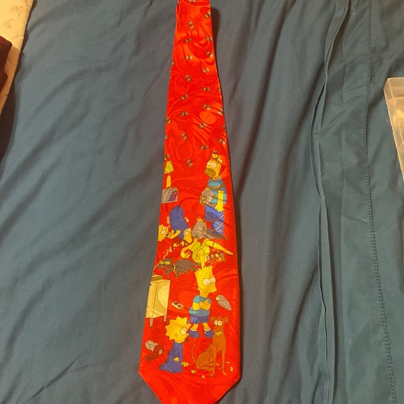 Other | Simpsons Red Tie | Poshmark